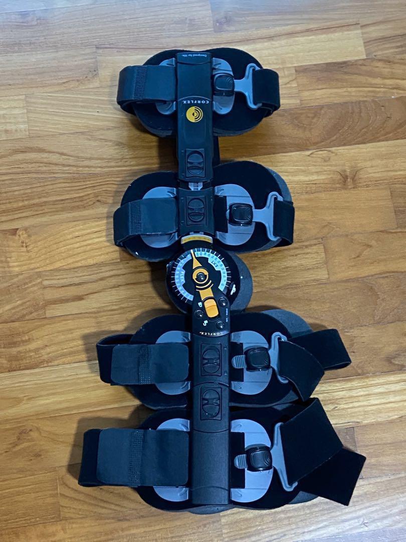 Corflex Contender Post-op knee brace, Health & Nutrition, Braces ...