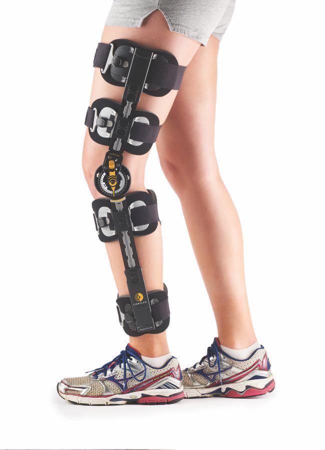 Corflex Contender Post-op knee brace, Health & Nutrition, Braces ...