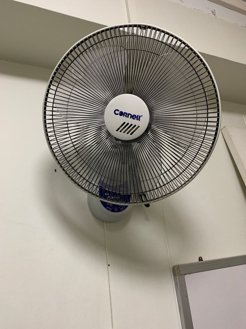 Cornell wall fan, Furniture & Home Living, Lighting & Fans, Fans on ...