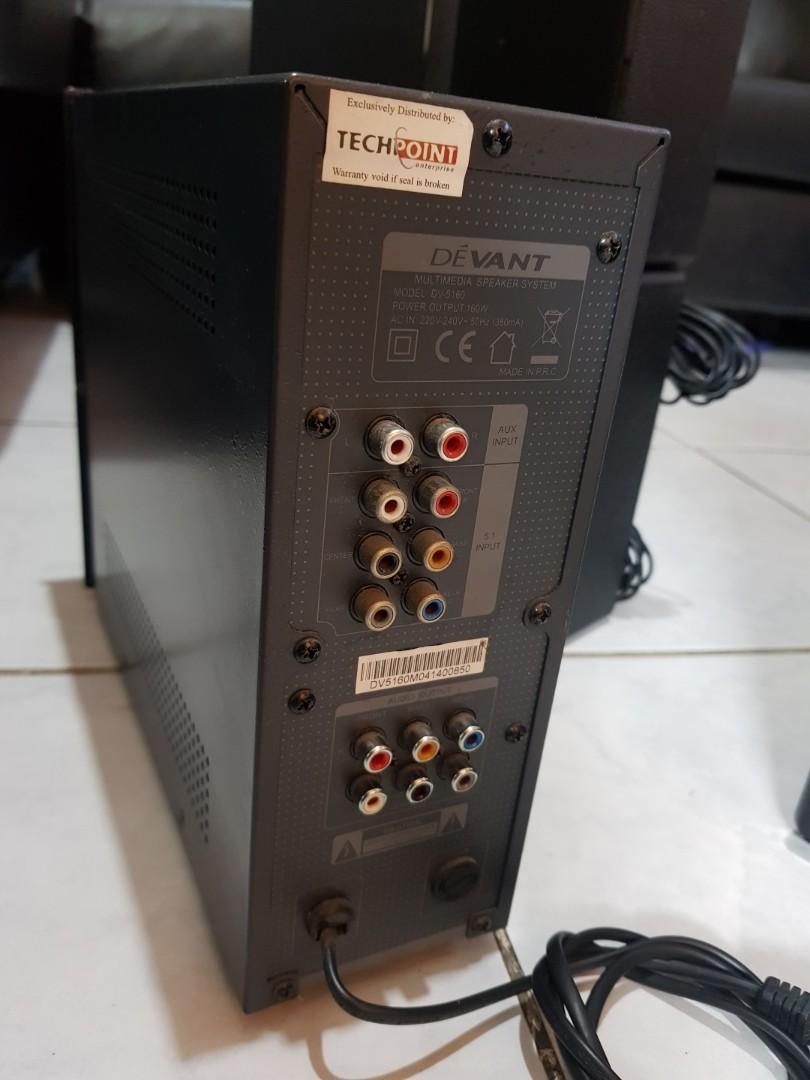 Devant Multimedia Speaker System, Audio, Soundbars, Speakers ...