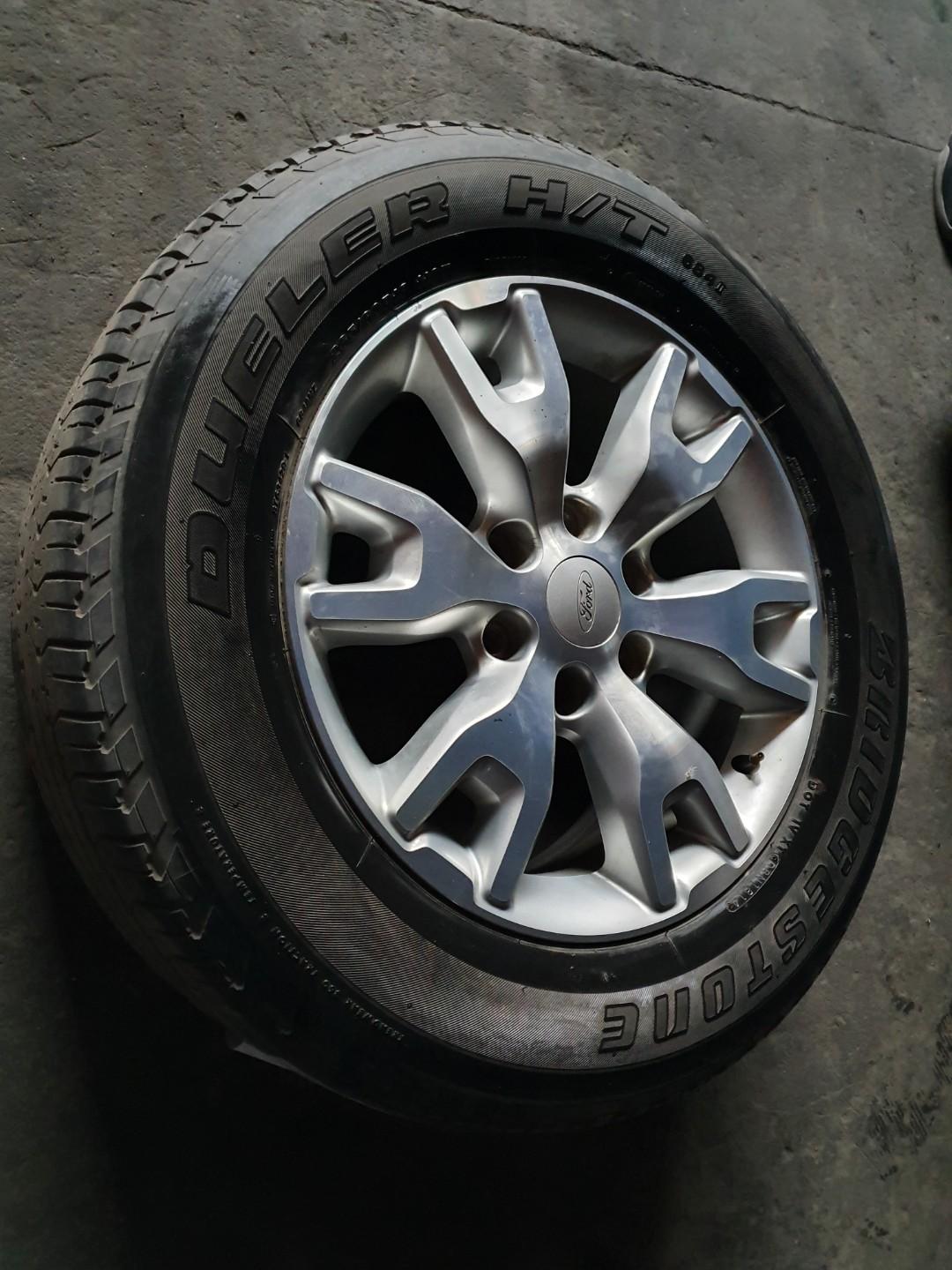 Everest Ranger 18 inch rim Mag with Bridgestone Tire wildTraK, Car ...