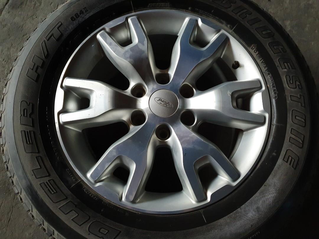 Everest Ranger 18 inch rim Mag with Bridgestone Tire wildTraK, Car ...
