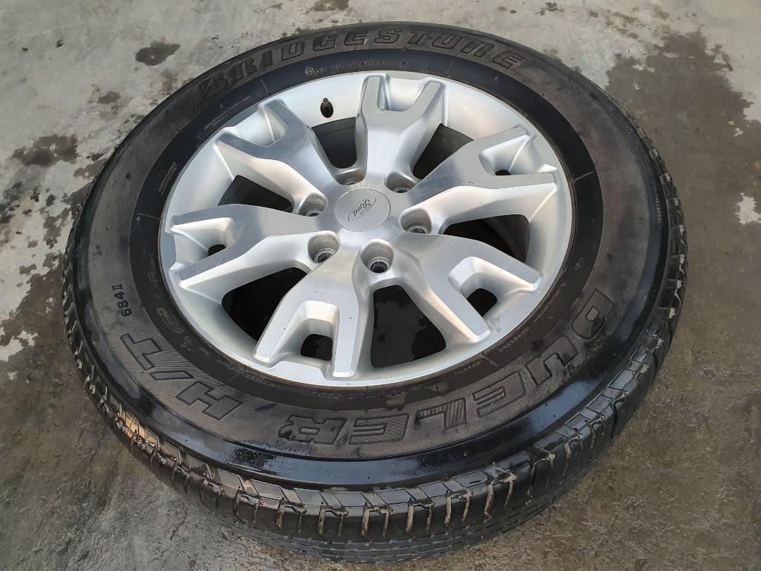 Everest Ranger 18 inch rim Mag with Bridgestone Tire wildTraK, Car ...