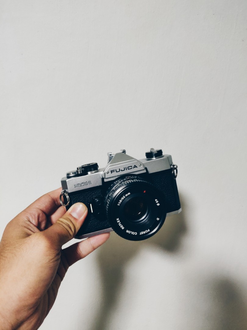 Fujica STX-1 film camera SLR, Photography, Cameras, Digital Cameras on ...