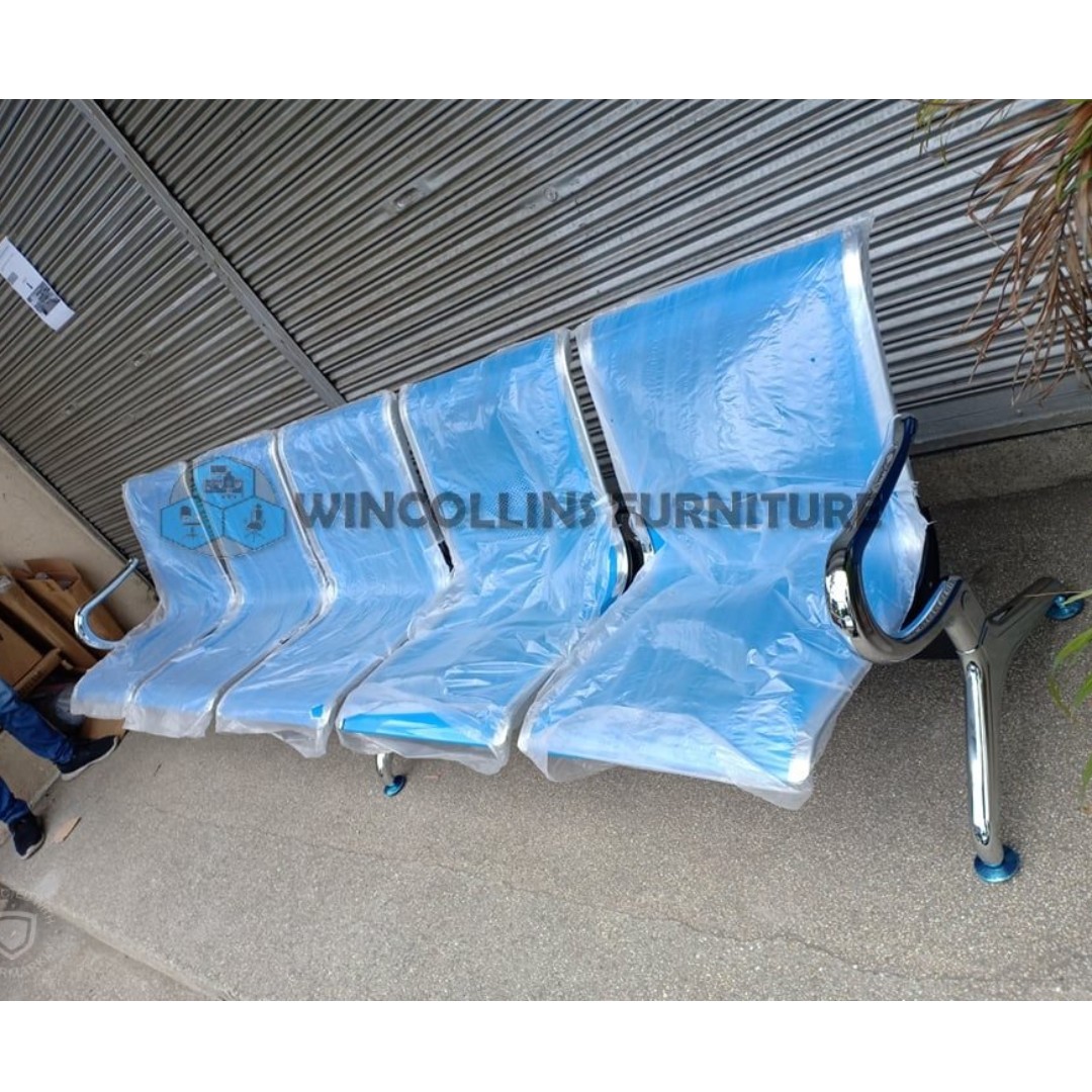 Gang chair - 5 seater - Office chair, Furniture & Home Living, Office ...