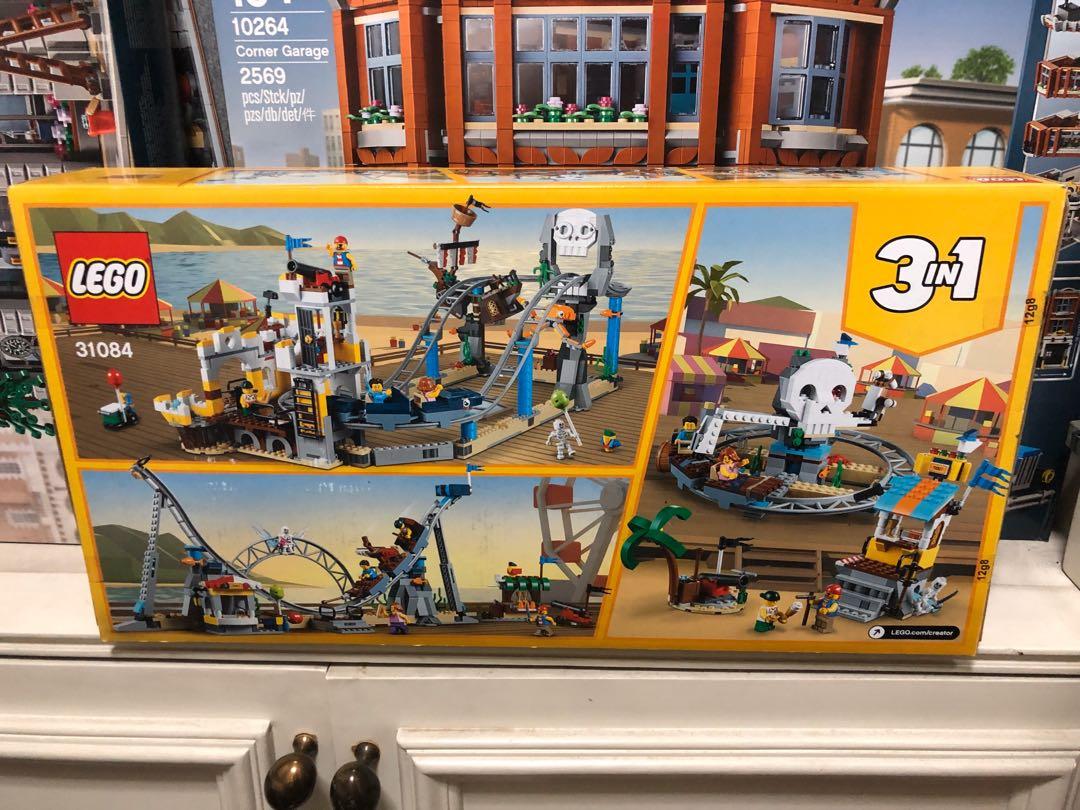 Genuine Lego 31084 Creator 3 in 1 Pirate Roller Coaster Set, Hobbies ...