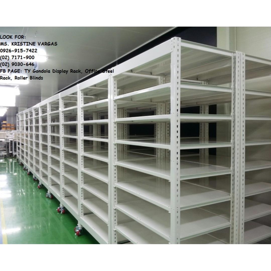 High quality open type steel rack boltless office storage steel shelves ...