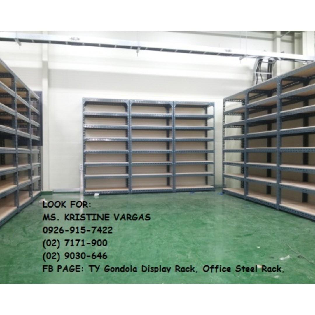 High quality open type steel rack boltless office storage steel shelves ...
