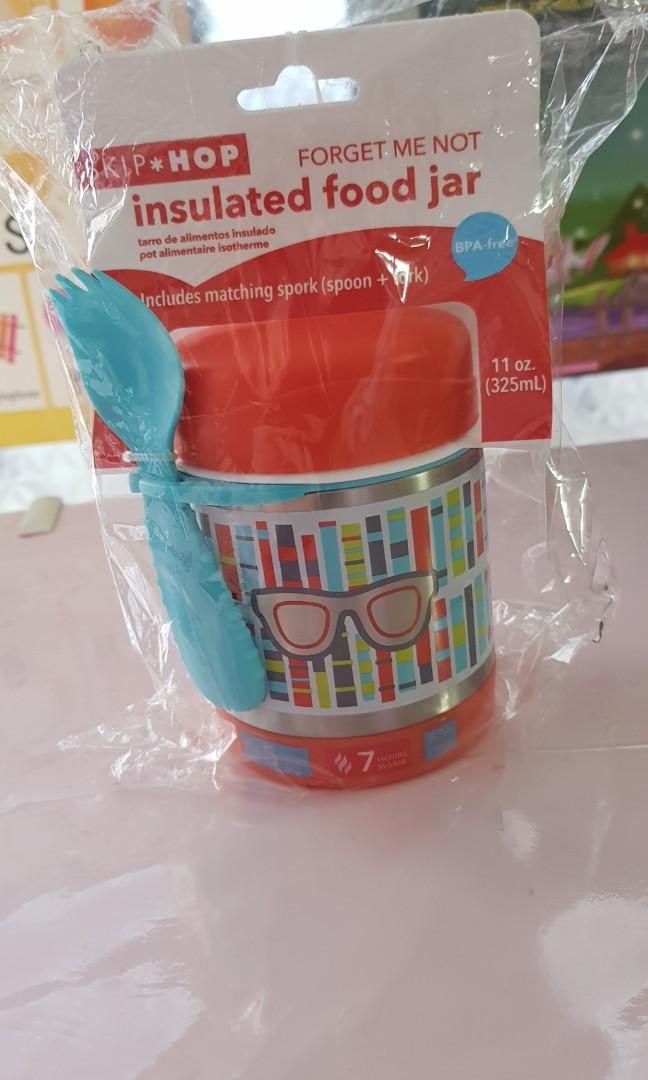 Insulated food jar by Skip Hop. "Forget me not", Furniture & Home ...