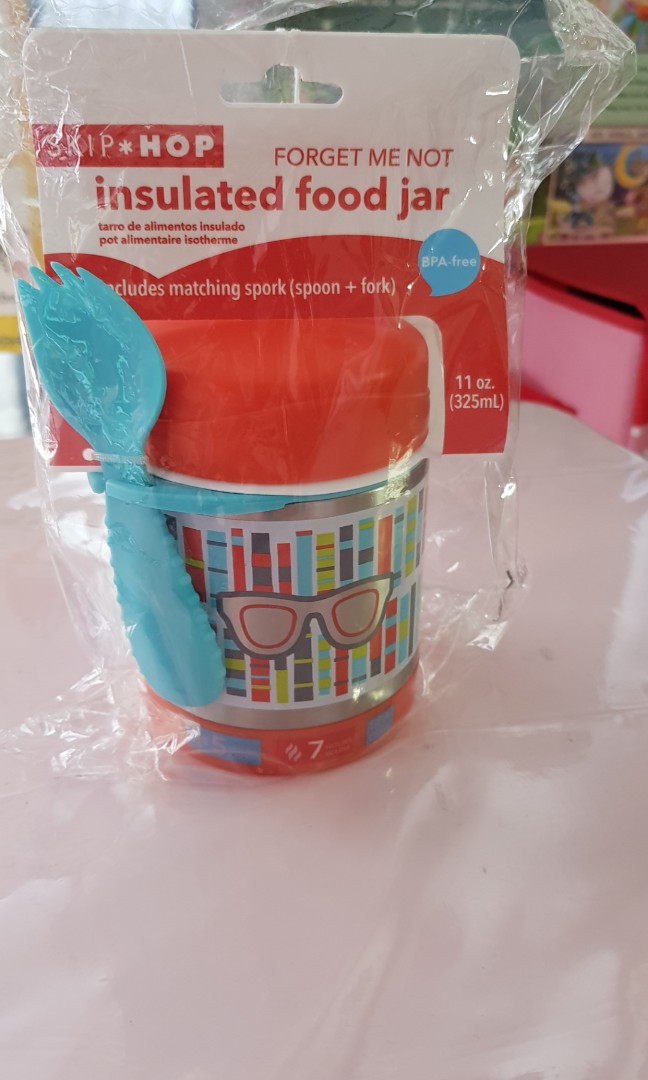 Insulated food jar by Skip Hop. "Forget me not", Furniture & Home ...