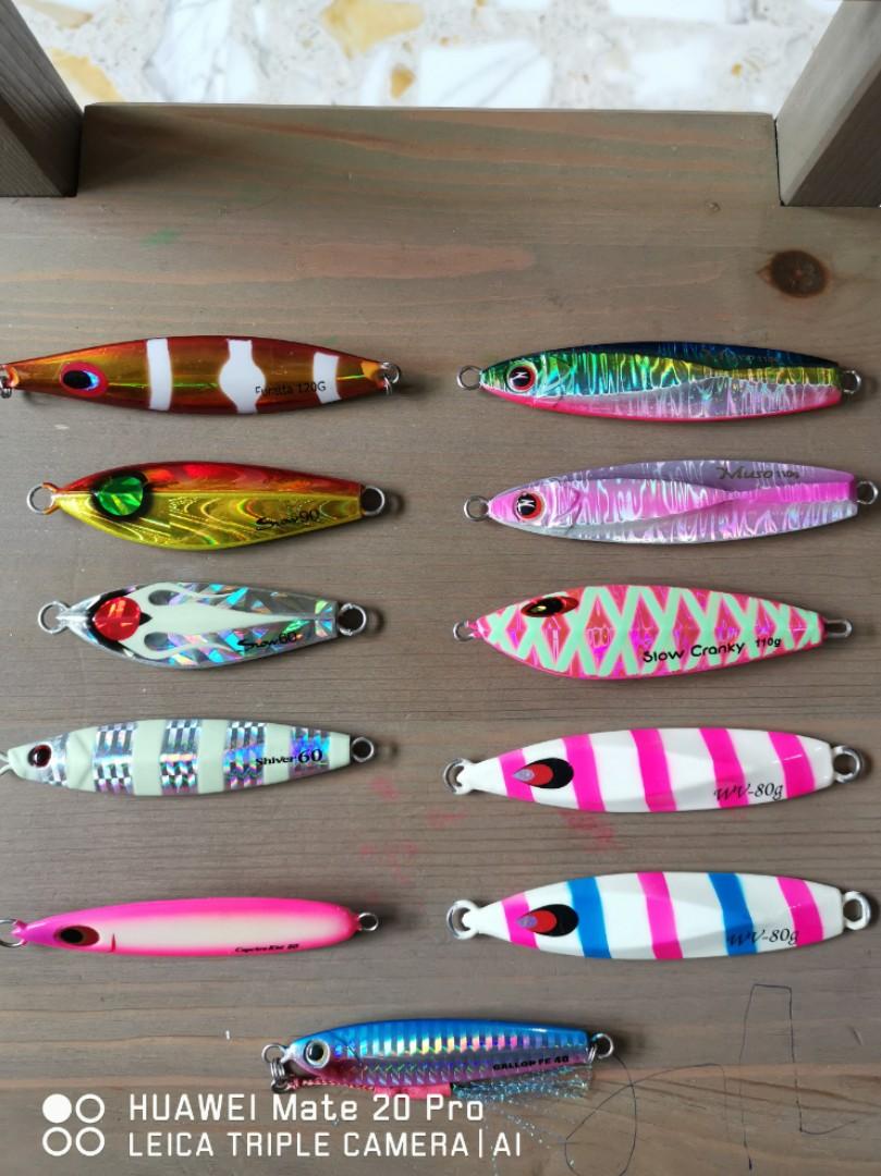 Jigs set, Sports Equipment, Fishing on Carousell