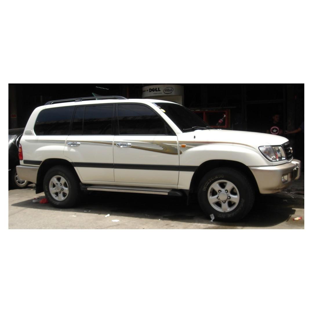 Land Cruiser Lc100 Lc80 Fj 80 100 toyota Body Decal Sticker Deferred ...
