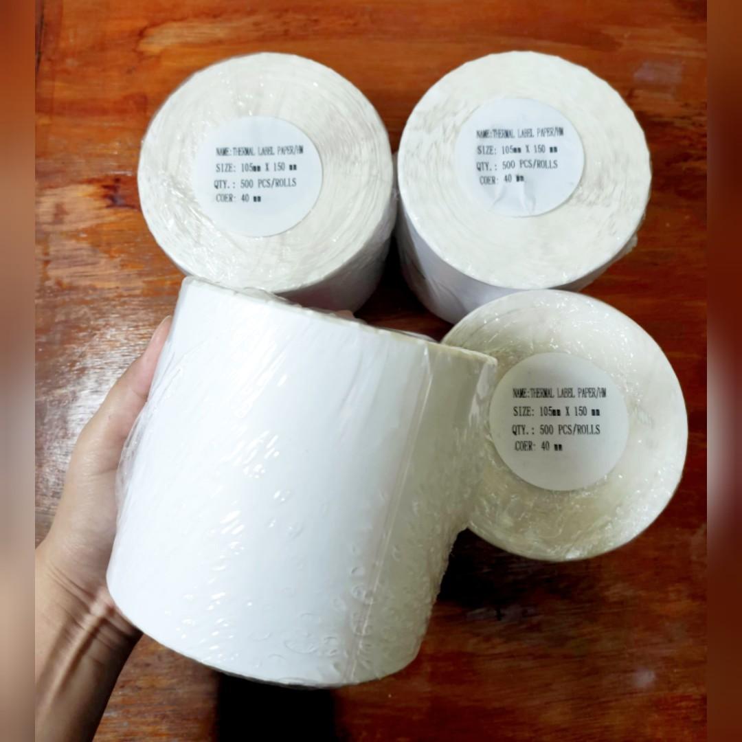 Lazada A6 Thermal Sticker 500 stickers/roll, Everything Else, Others on ...