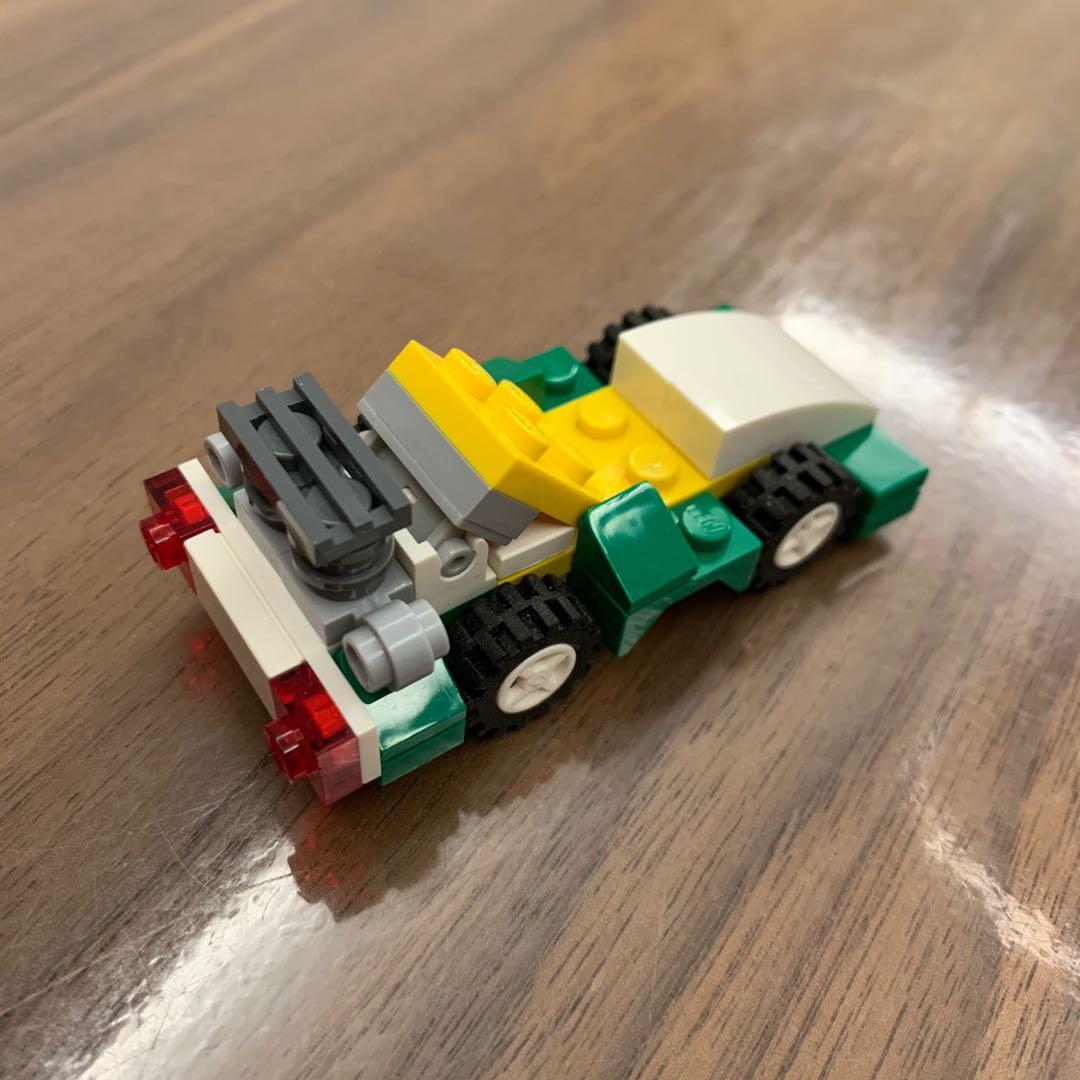 Lego Creator green & white car 6910, Toys & Games, Bricks & Figurines ...