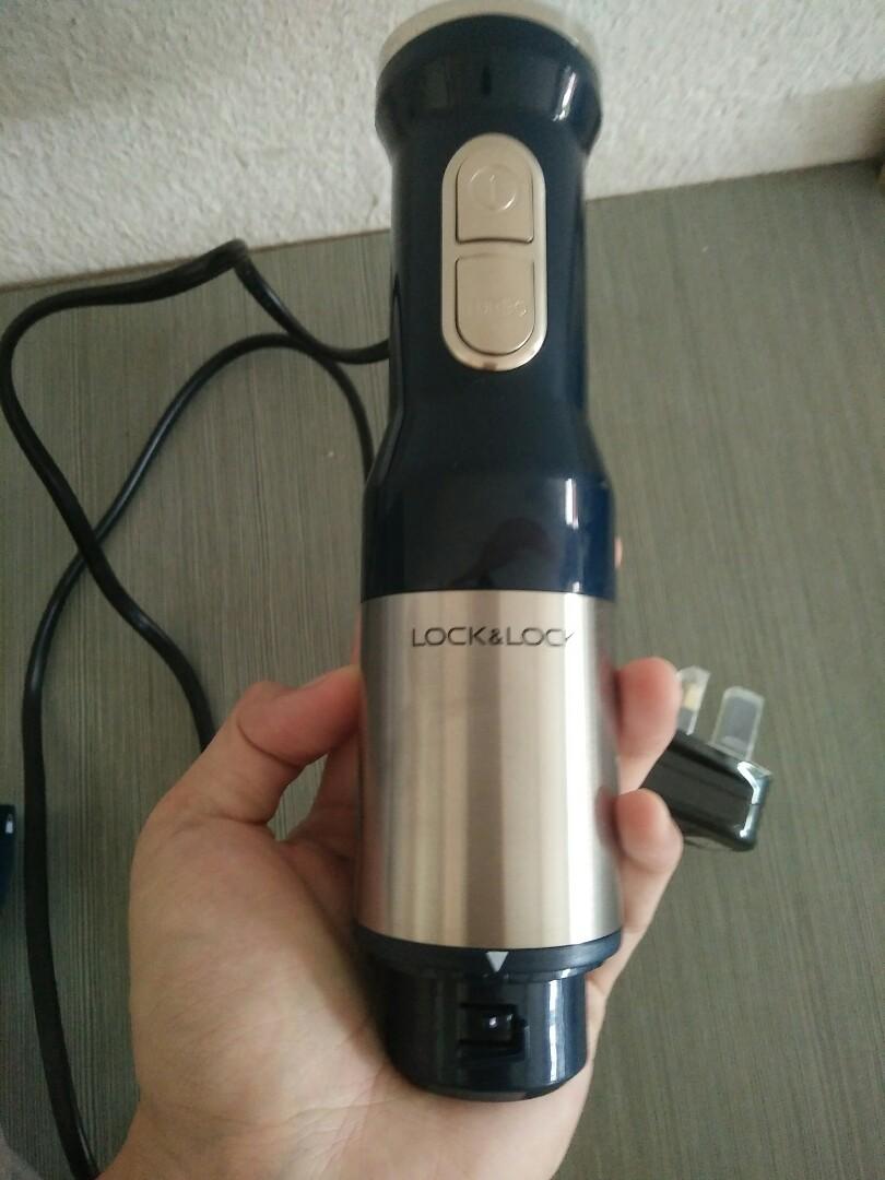 Lock&Lock Portable Hand Blender, TV & Home Appliances, Kitchen ...