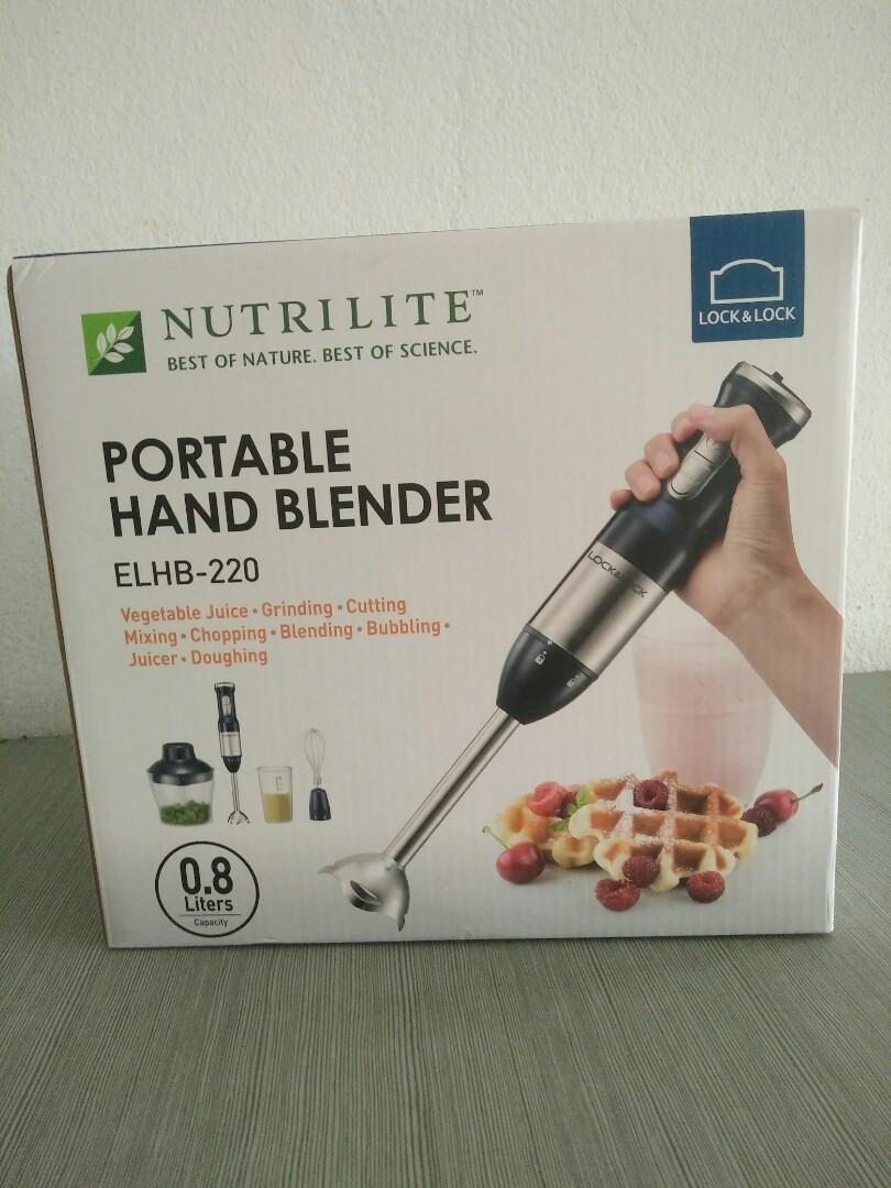 Lock&Lock Portable Hand Blender, TV & Home Appliances, Kitchen ...