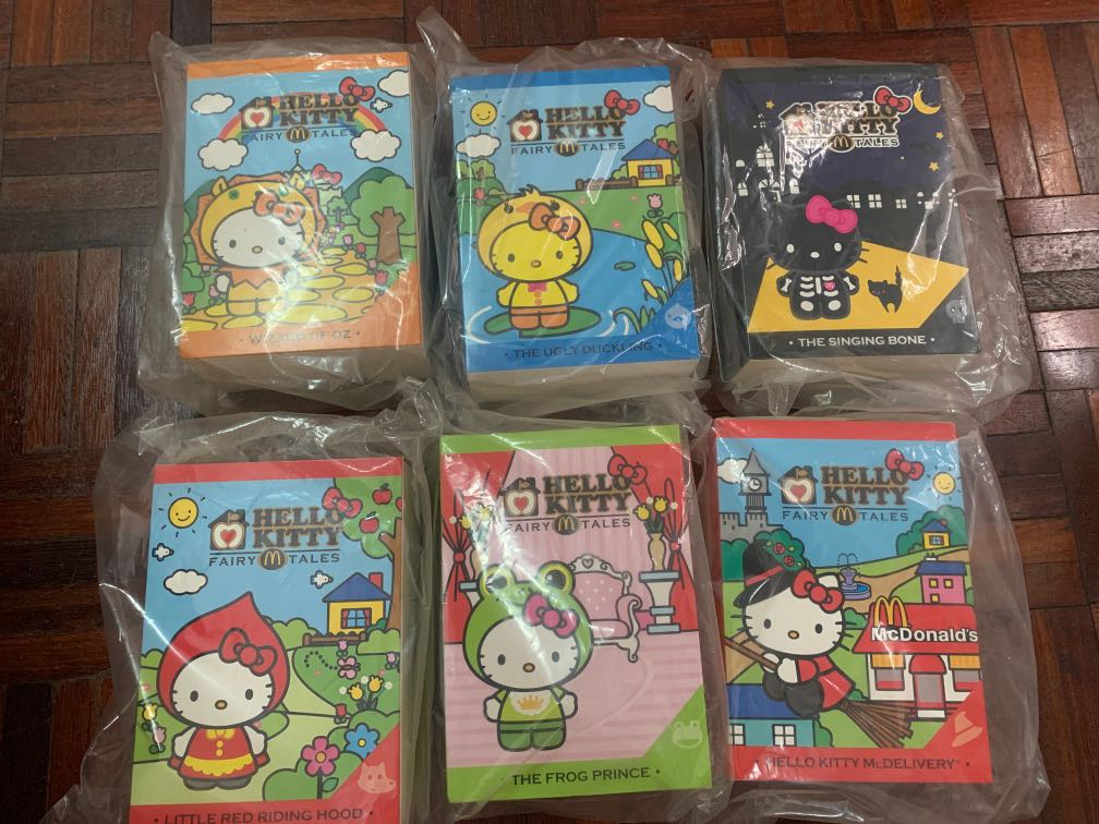Mc Donald Hello Kitty Fairy Tales Set, Hobbies & Toys, Collectibles ...