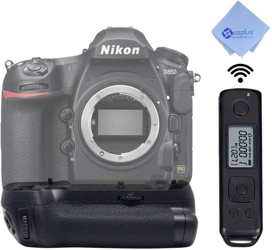 Meike MK-D850 Vertical Battery Grip 2.4G Hz Wireless Remote Control ...