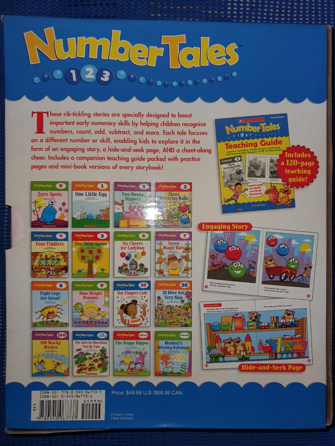 Number Tales (Scholastic), Hobbies & Toys, Books & Magazines, Fiction ...