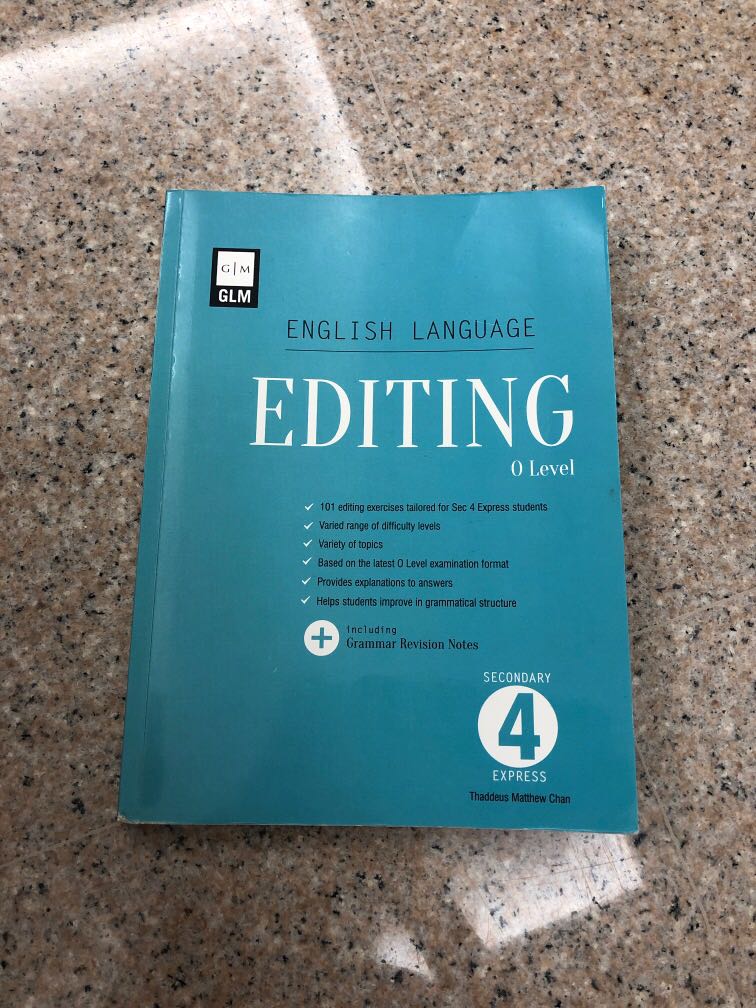blessings O Level English Language Editing Assessment Book Hobbies blessings O Level English Language Editing Assessment Book Hobbies