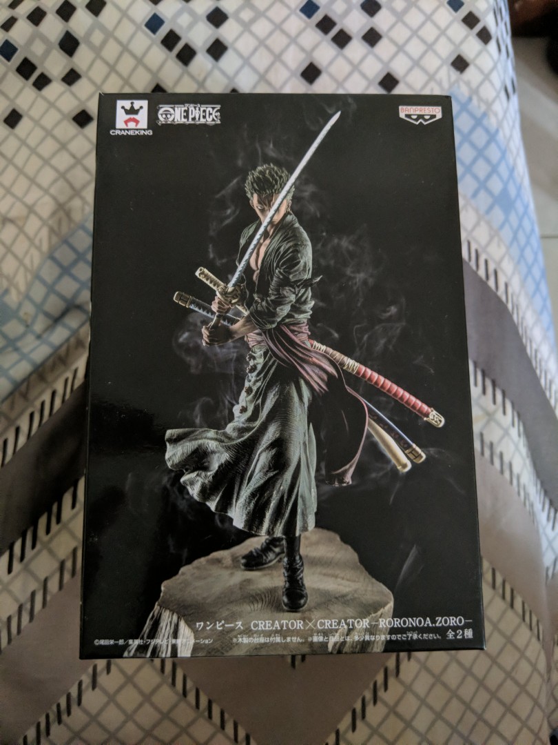 One Piece creator x creator Roronoa ZORO, Toys & Games, Bricks ...