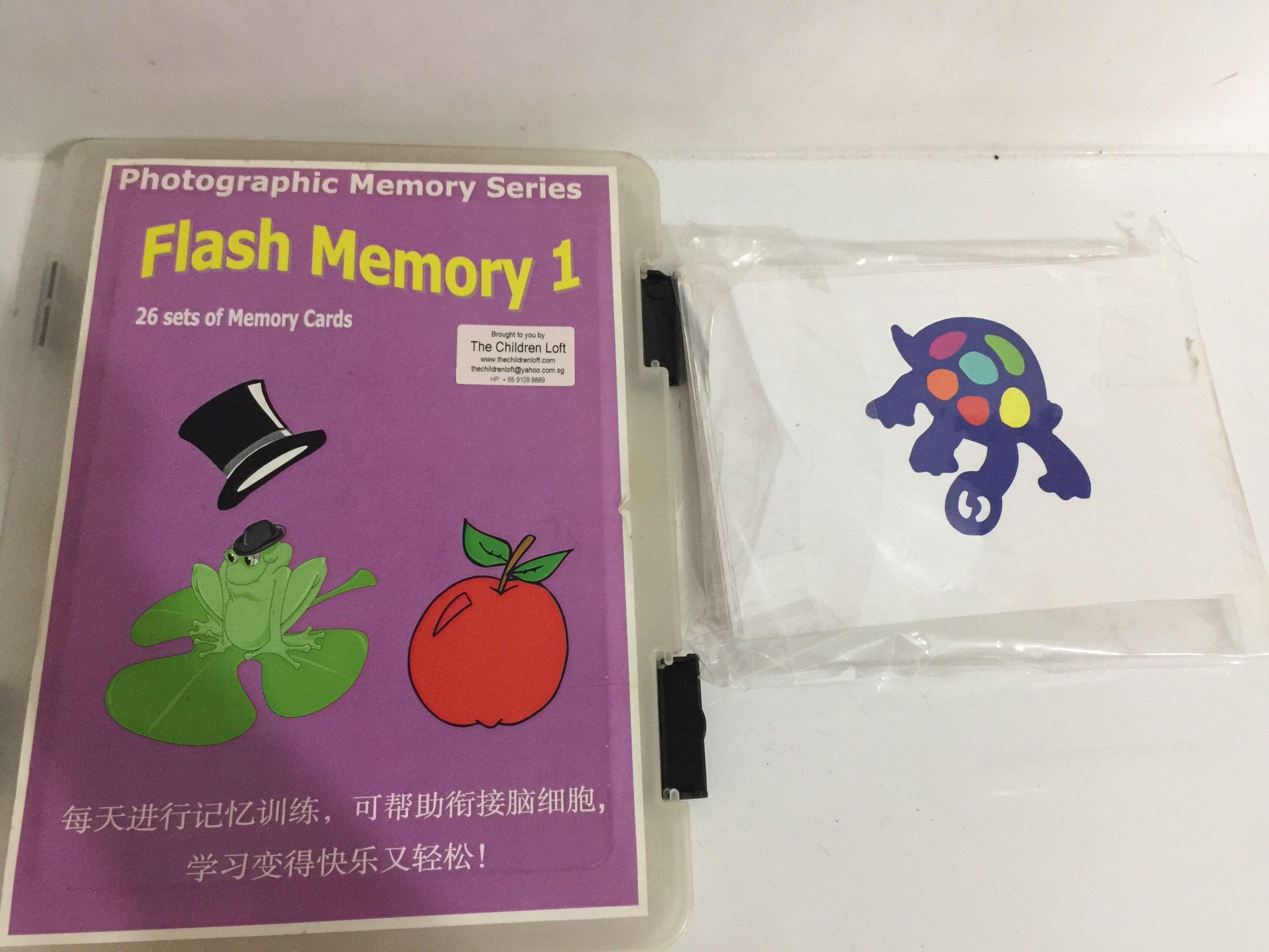 Photographic memory training flash cards, Hobbies & Toys, Books ...