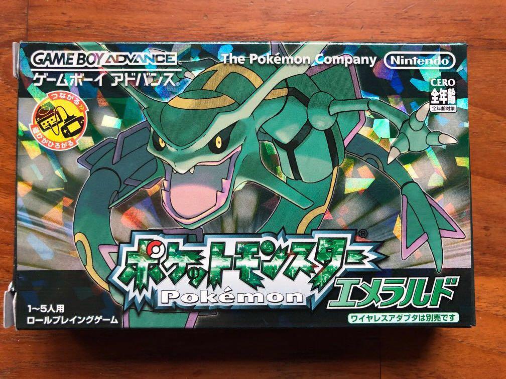 Pokemon Emerald Japanese Version, Video Gaming, Video Games, Nintendo ...