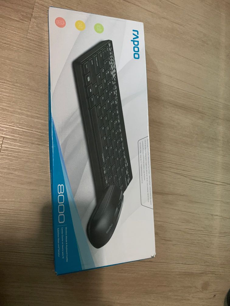 [Please read description] Rapoo Wireless Keyboard and mouse combo ...