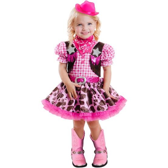 Rodeo Cowgirl Costume, Babies & Kids, Babies & Kids Fashion on Carousell