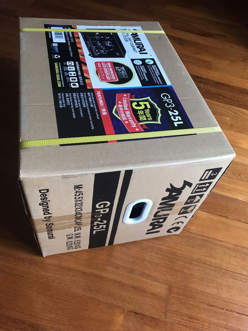 Samurai GP3-25L Digital Dry Cabinet - Black, Photography, Photography ...