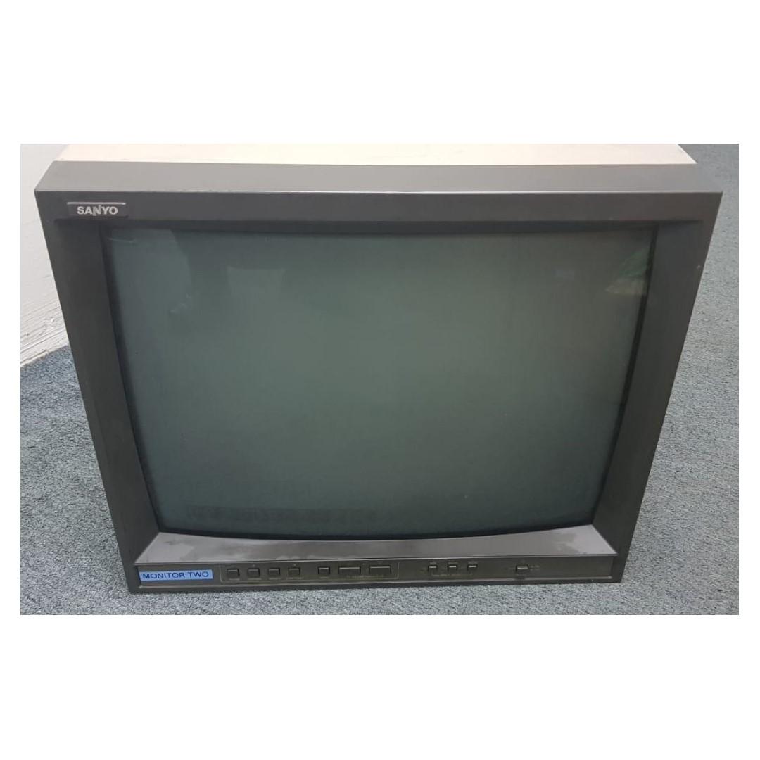 Sanyo CRT Monitor VMC-8521P (21") colour monitor (2 input A&B). (Made ...