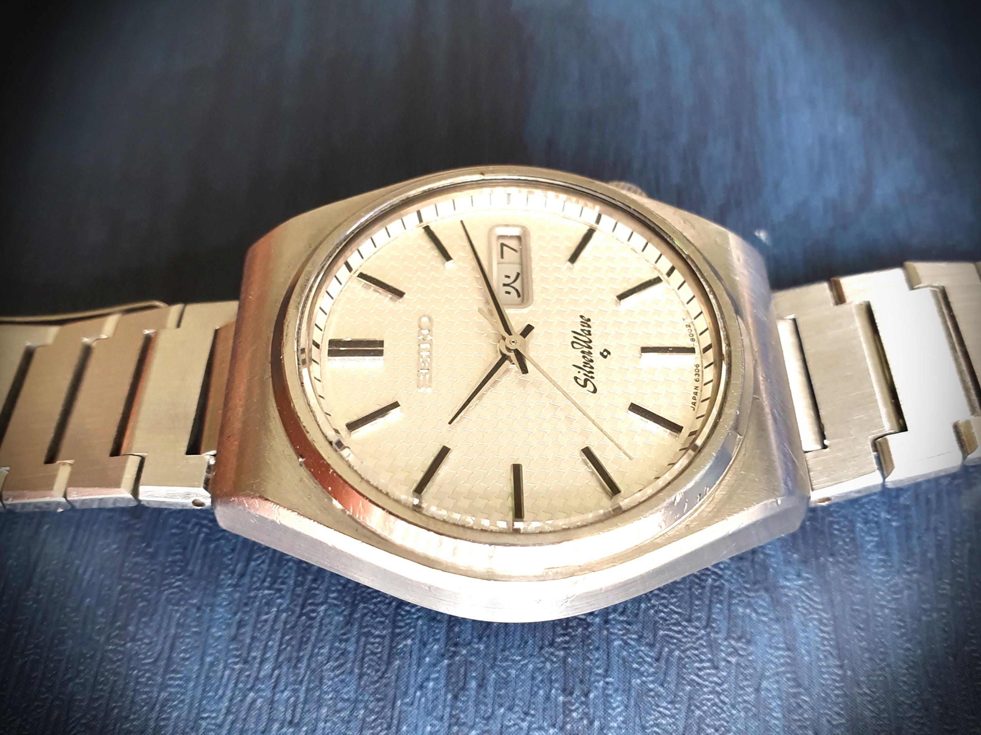 Seiko Silverwave automatic (late 1970s), Men's Fashion, Watches ...