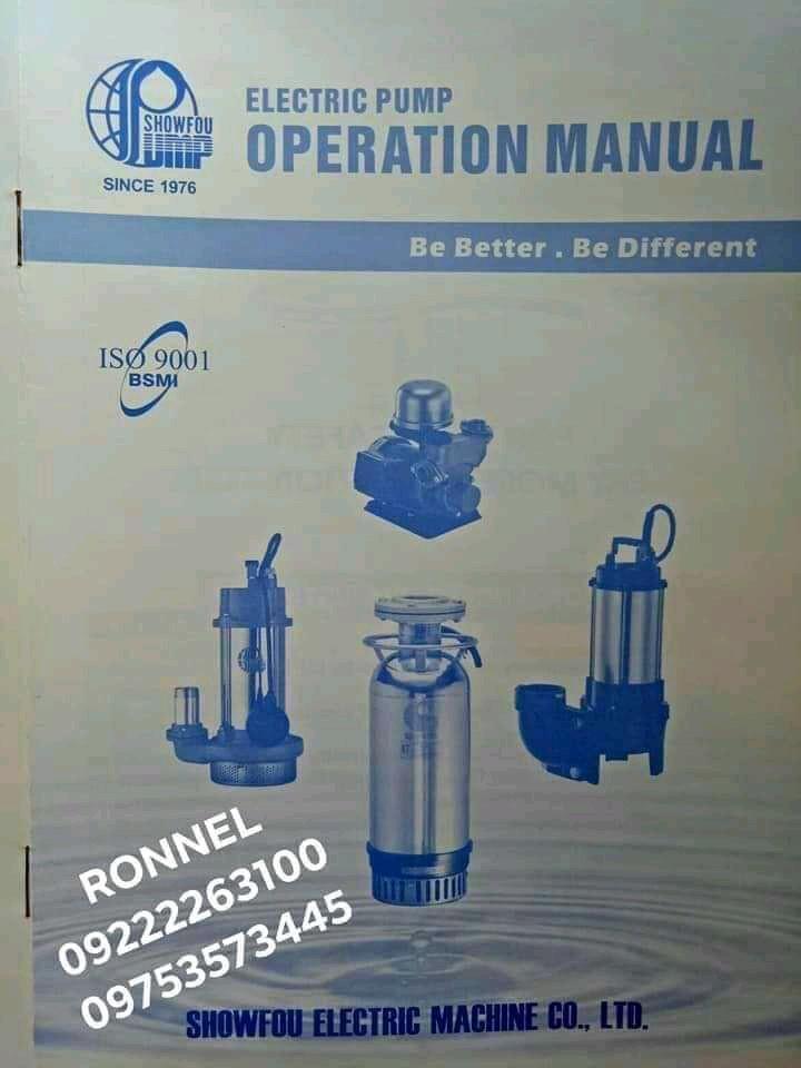 SHOWFOU Industrial Sewage Submersible Pump 5HP, Looking For on Carousell