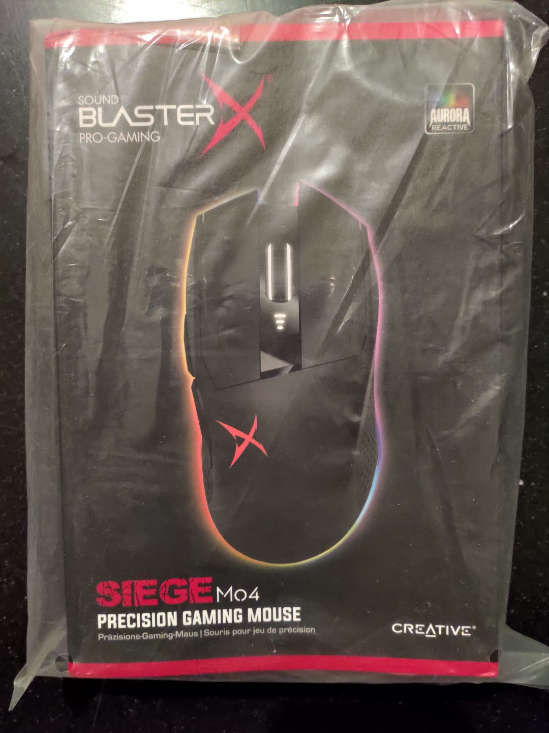 Sound blaster x siege m04 gaming mouse, Computers & Tech, Parts ...