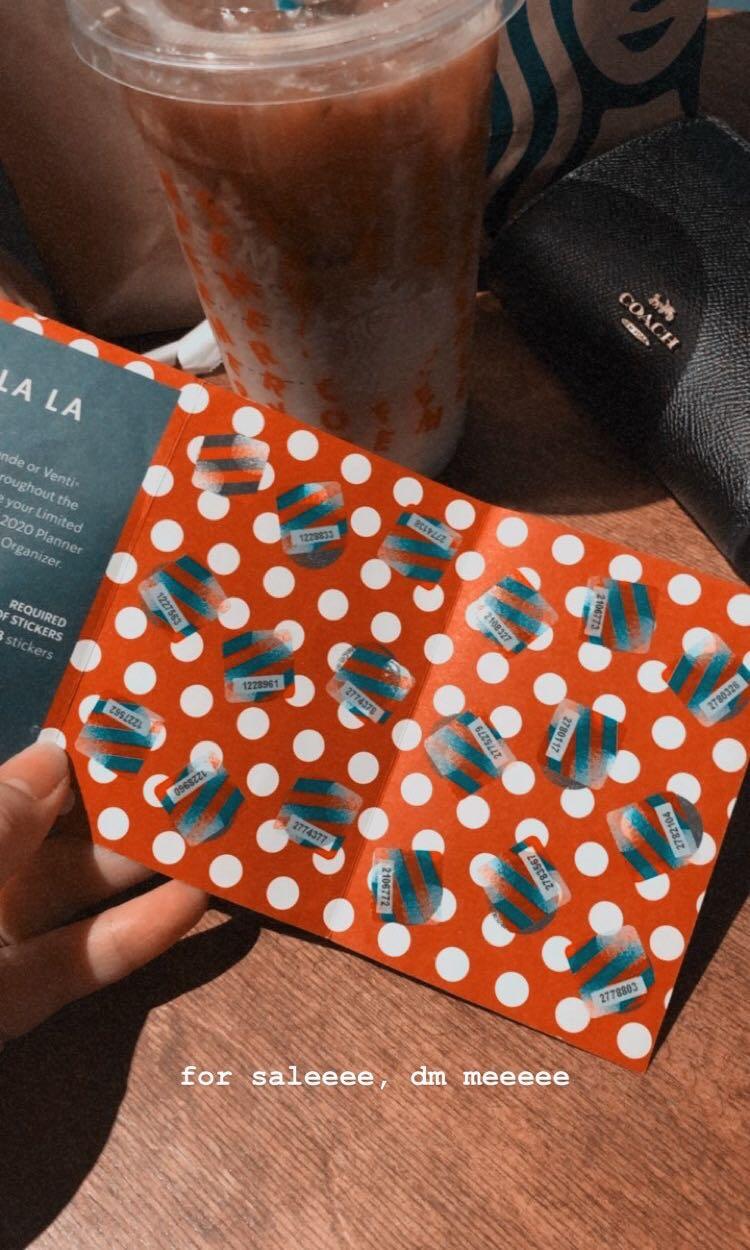 Starbucks Sticker Card COMPLETE, Tickets & Vouchers, Store Credits on ...