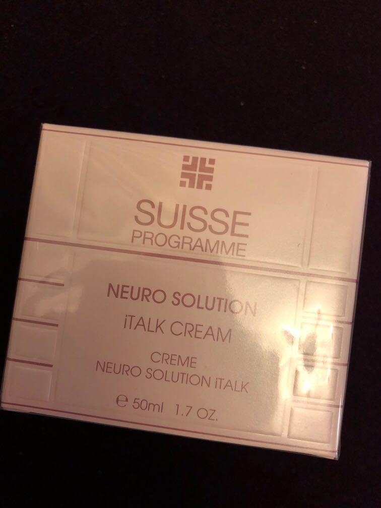 Suisse programme neuro solution italk cream 50ml, Beauty & Personal ...