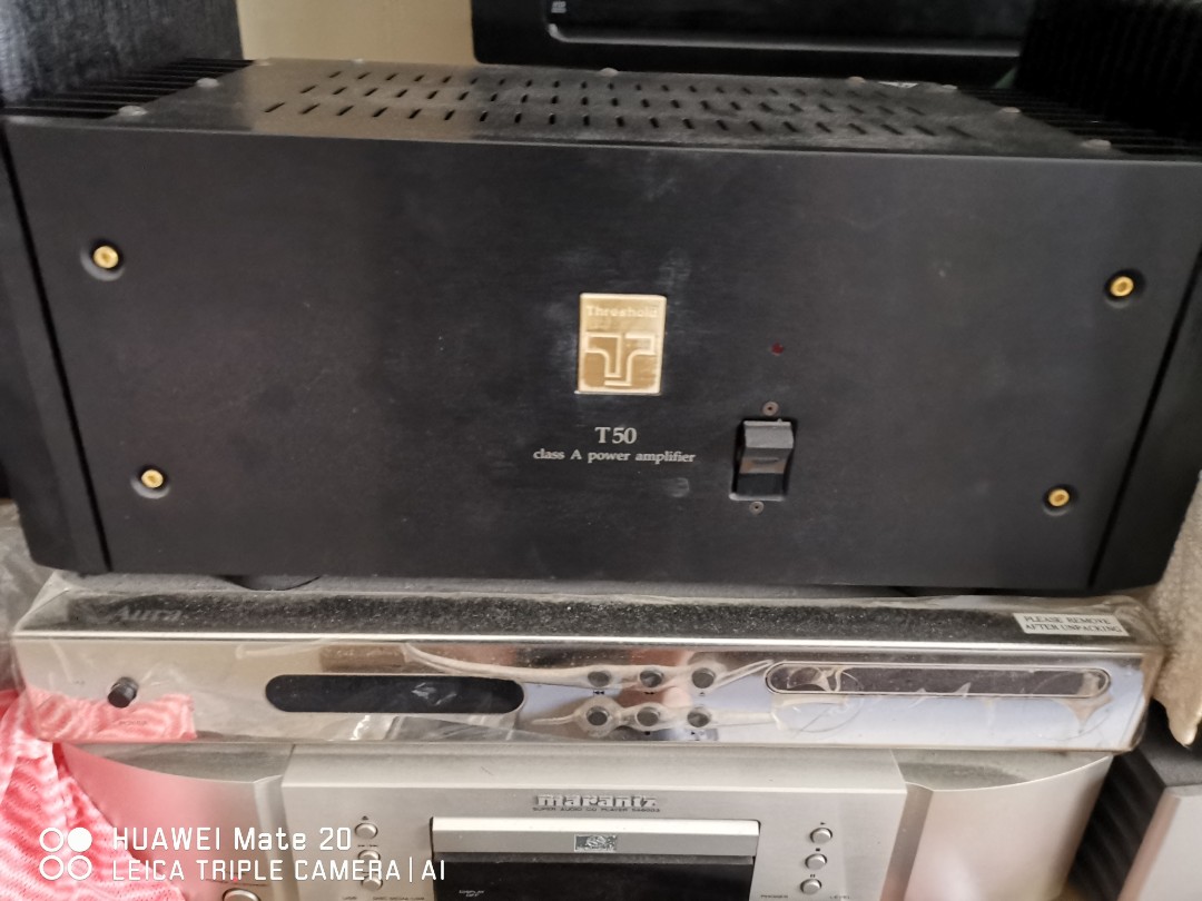 Threshold (Nelson Pass) T50 Class A power amplifier -Price reduced ...