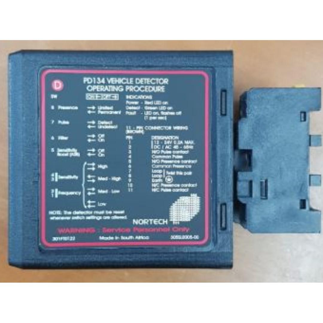 VEHICLE GROUND LOOP DETECTOR UNIT. MODEL PD134 (12/24V-ACDC) AUTOGATE ...