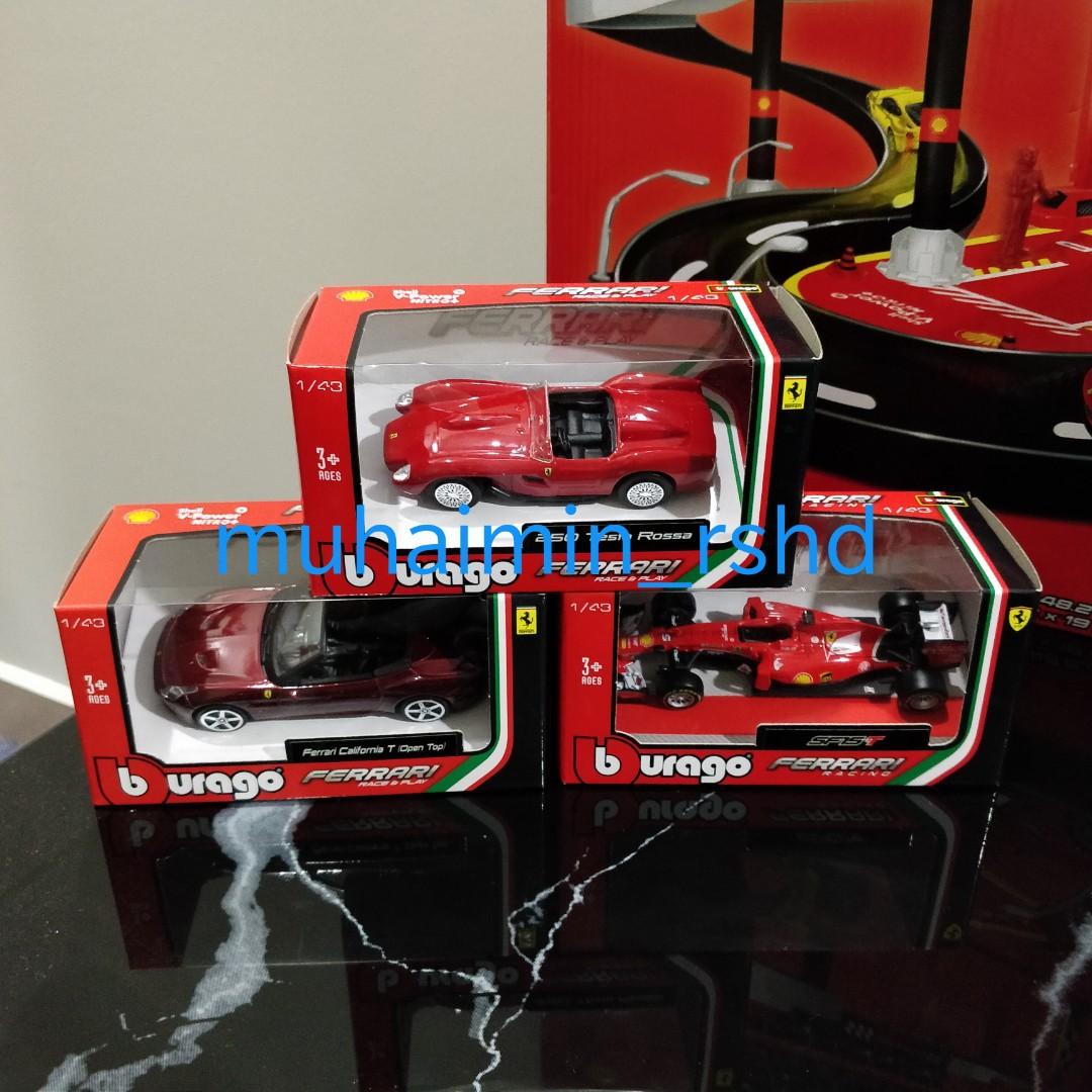 [WTS] BBURAGO SHELL V-POWER NITRO+ FERRARI (COMPLETE SINGAPORE SET ...