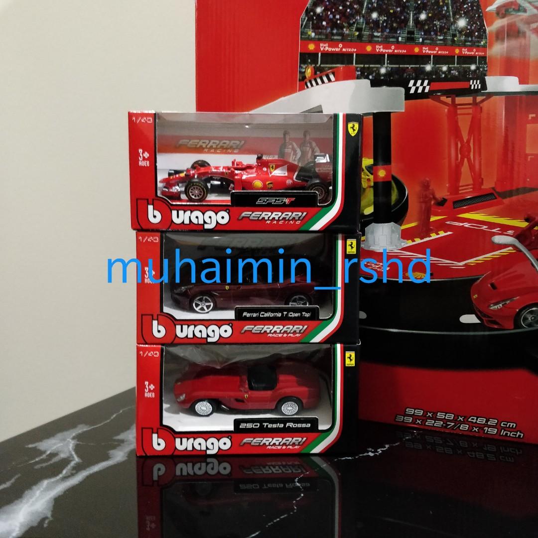 [WTS] BBURAGO SHELL V-POWER NITRO+ FERRARI (COMPLETE SINGAPORE SET ...