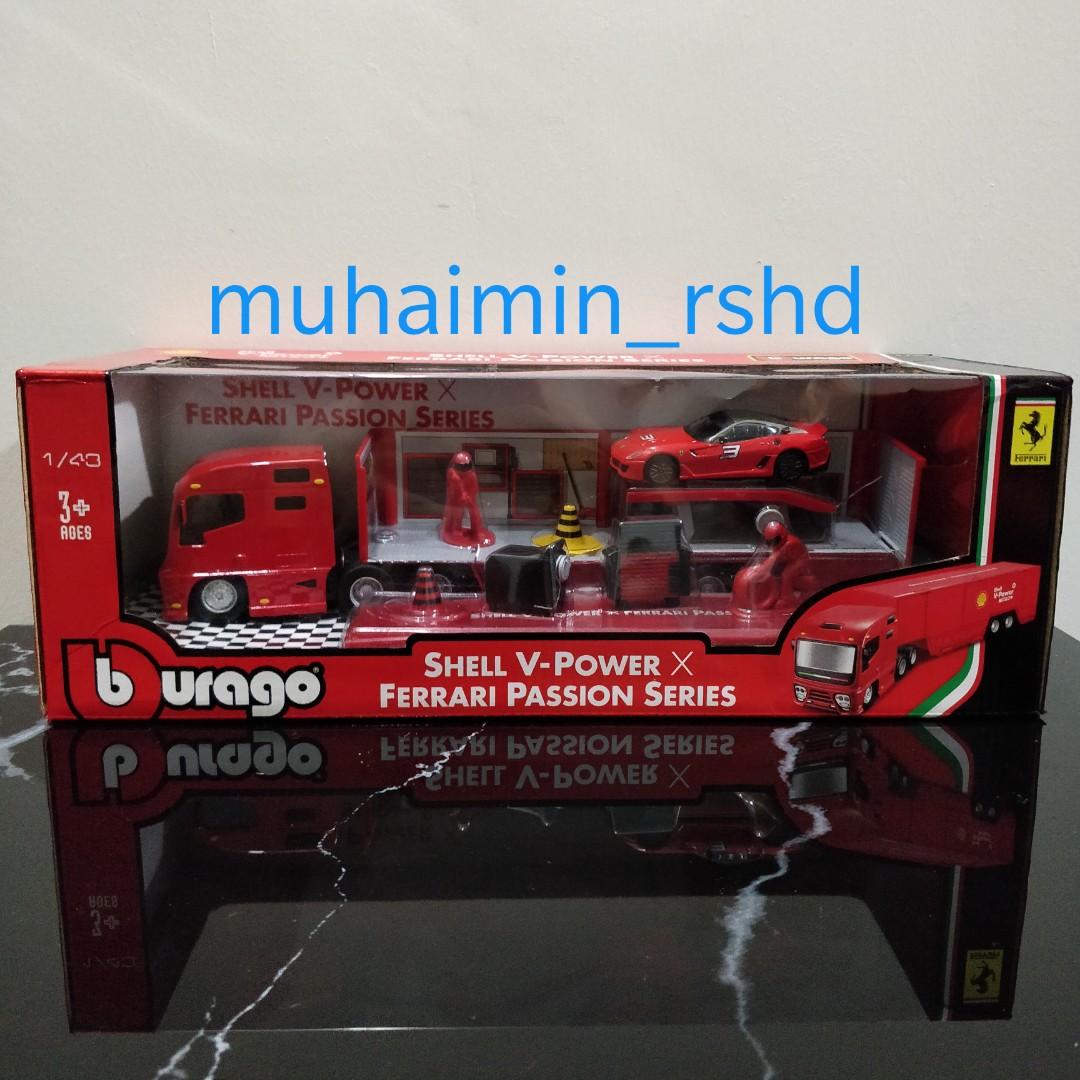[WTS] BBURAGO SHELL V-POWER NITRO+ FERRARI (COMPLETE SINGAPORE SET ...