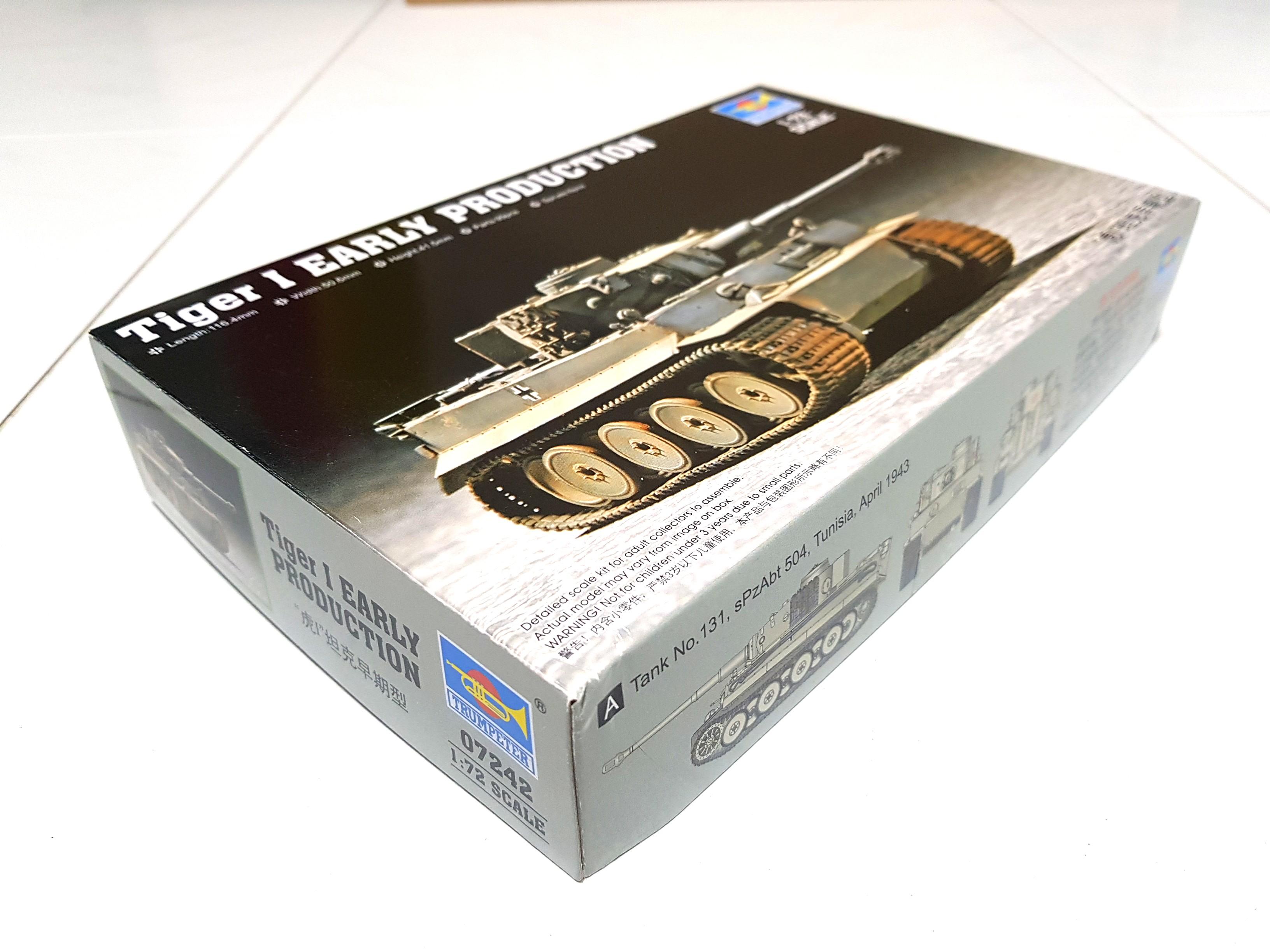 1/72 07242 Trumpeter Germany Tiger 1 (Early Production) *Rare & hard to ...