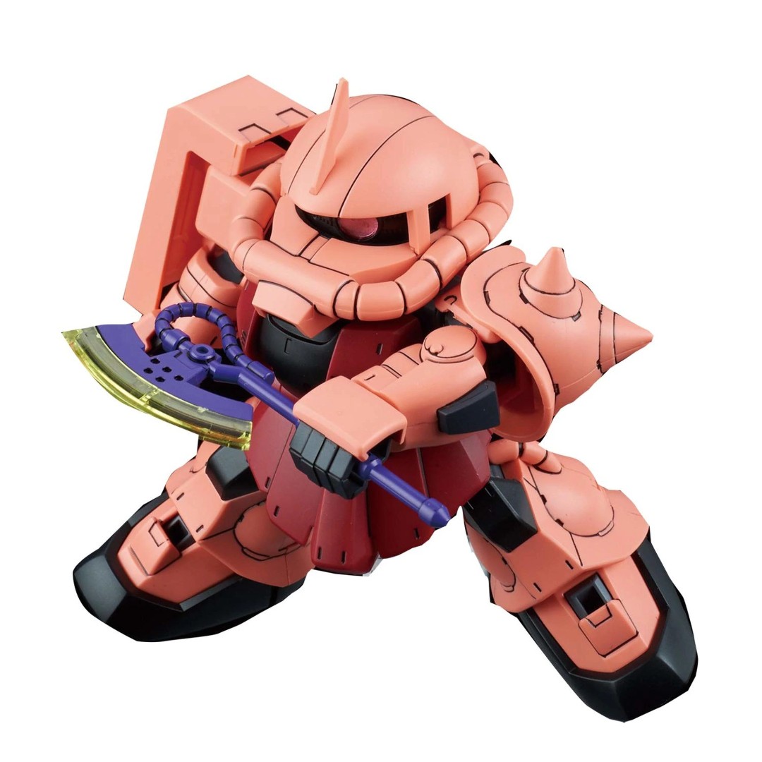 預訂:1月份SDCS 高達系列 馬沙專用渣古II SD GUNDAM CROSS SILHOUETTE MS-06S ZAKUⅡHK$61, 興趣及遊戲, 玩具 & 遊戲類 - Carousell