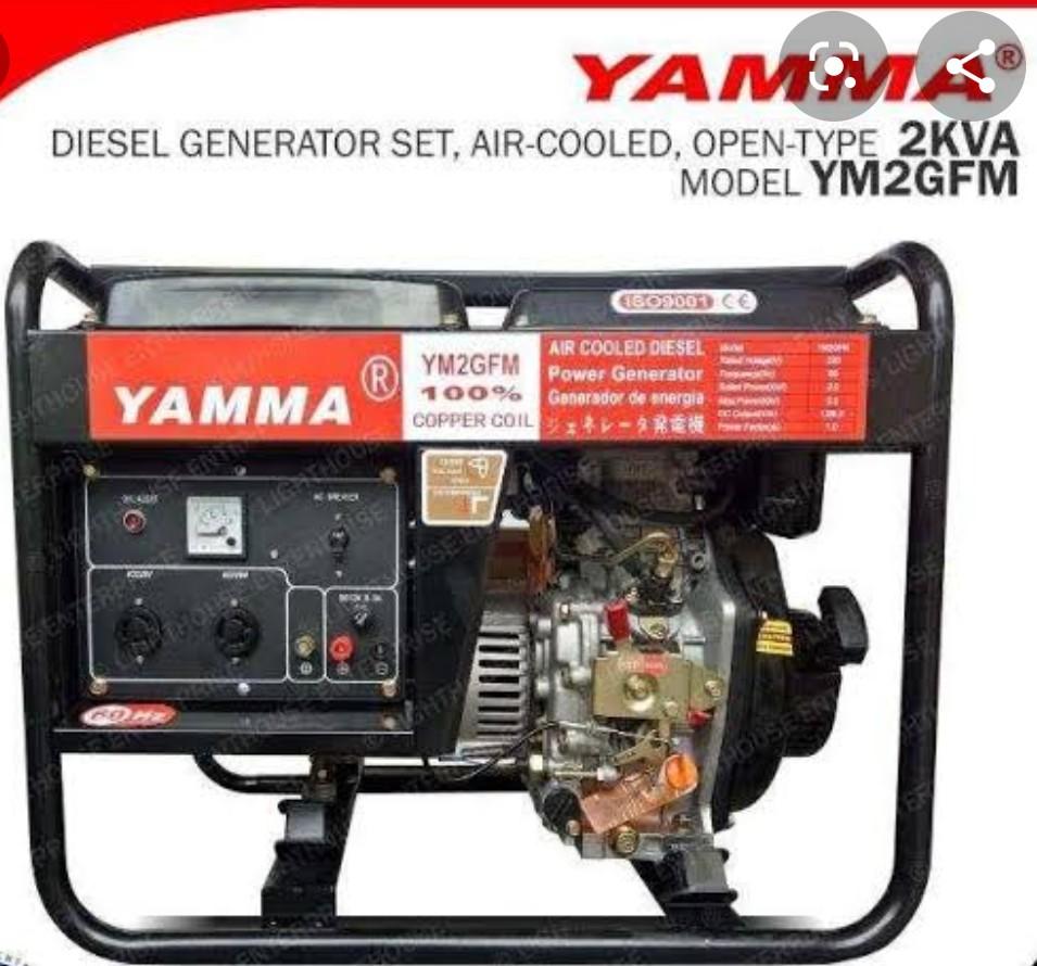 2 KVA Yamma Diesel Generator, Commercial & Industrial, Construction ...