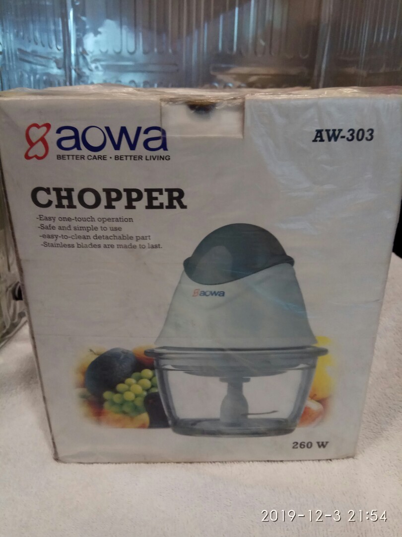 Aowa Food Chopper, TV & Home Appliances, Kitchen Appliances, Juicers ...