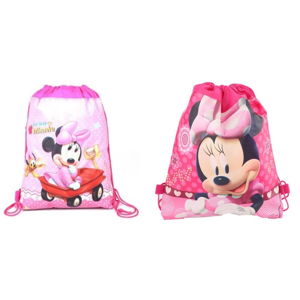 Cartoon A4 Size String bag Drawstring Backpack Swimming Party Goodie ...