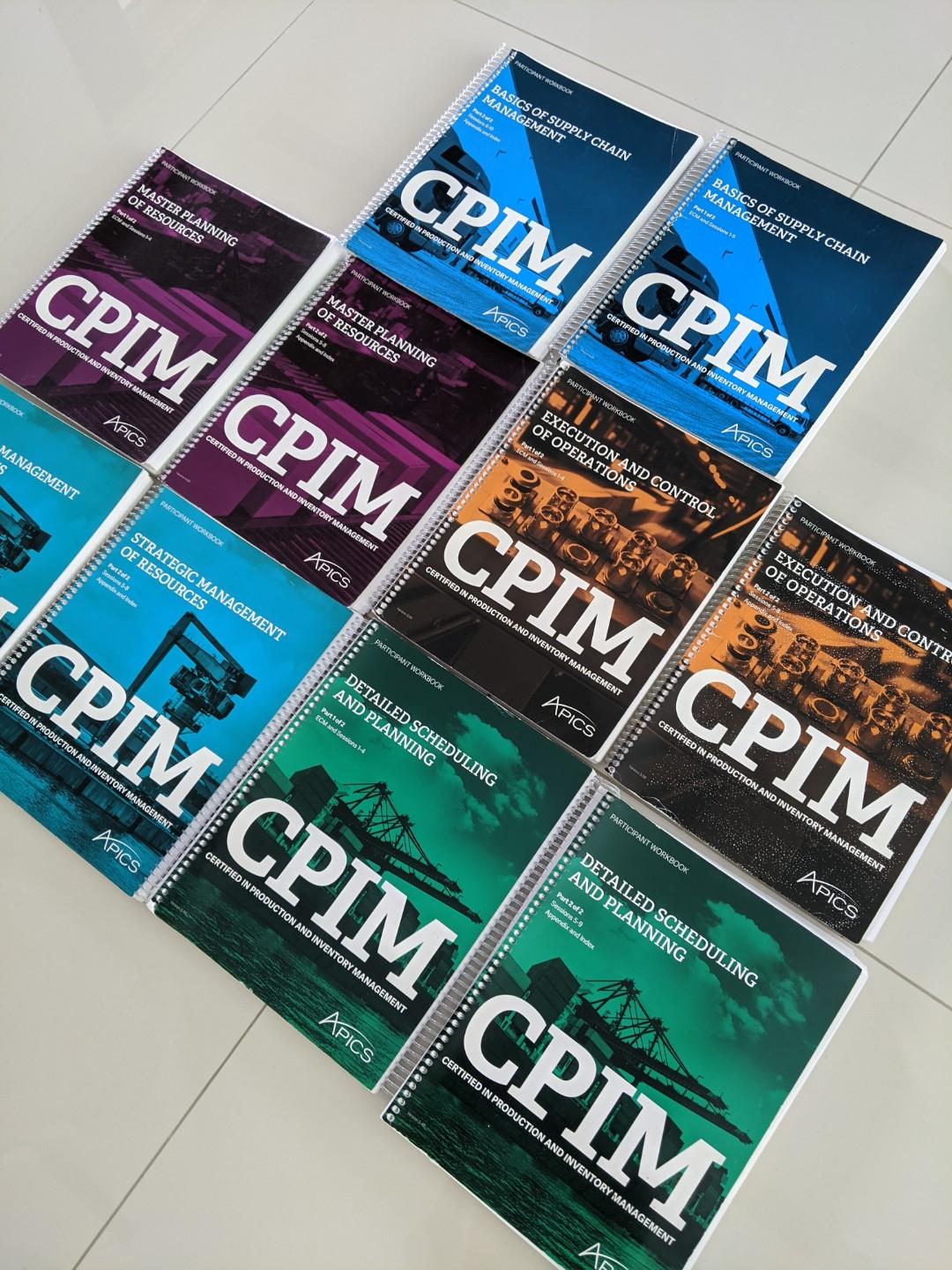 CPIM APICS books, Everything Else on Carousell
