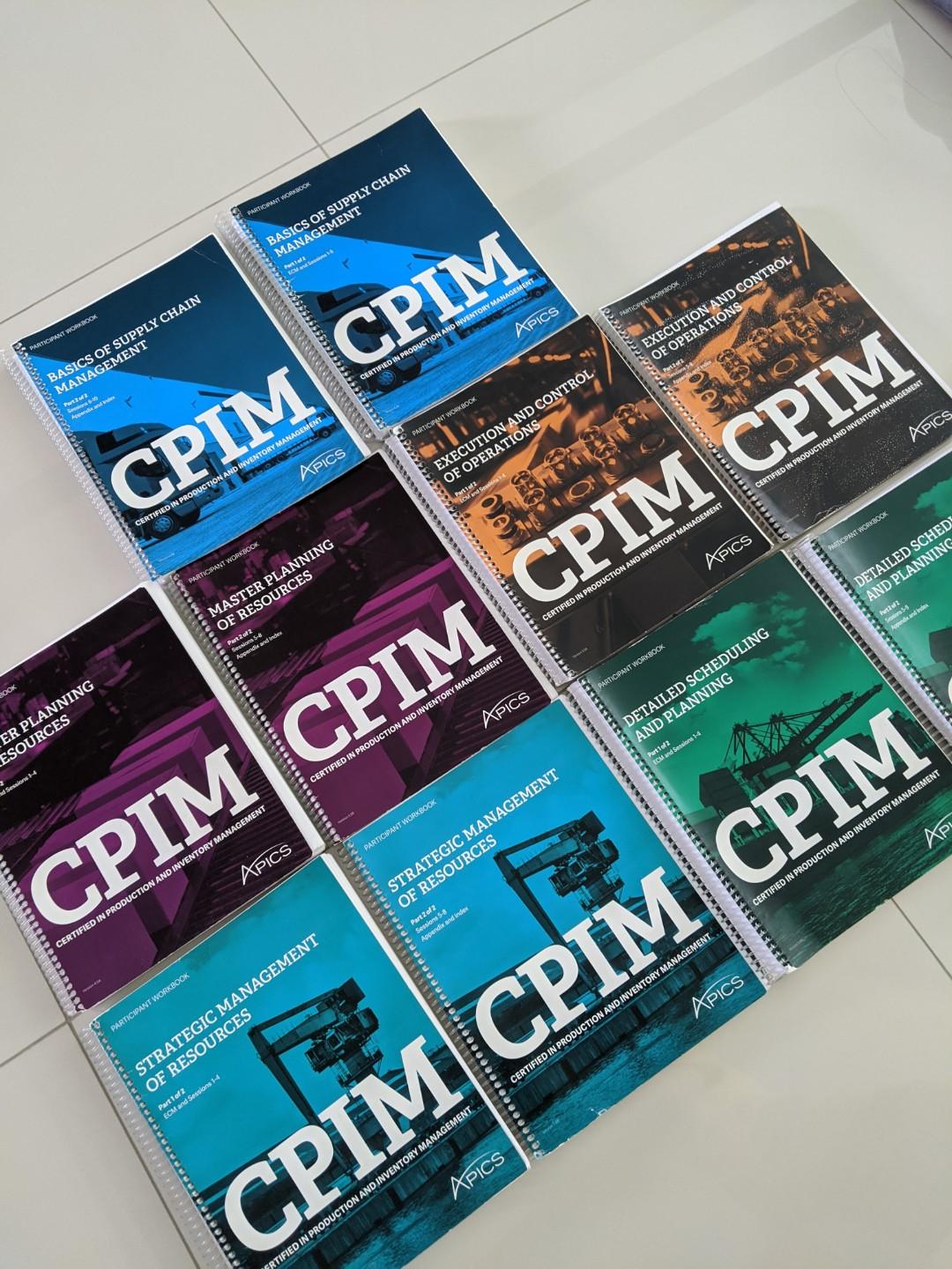 CPIM APICS books, Everything Else on Carousell