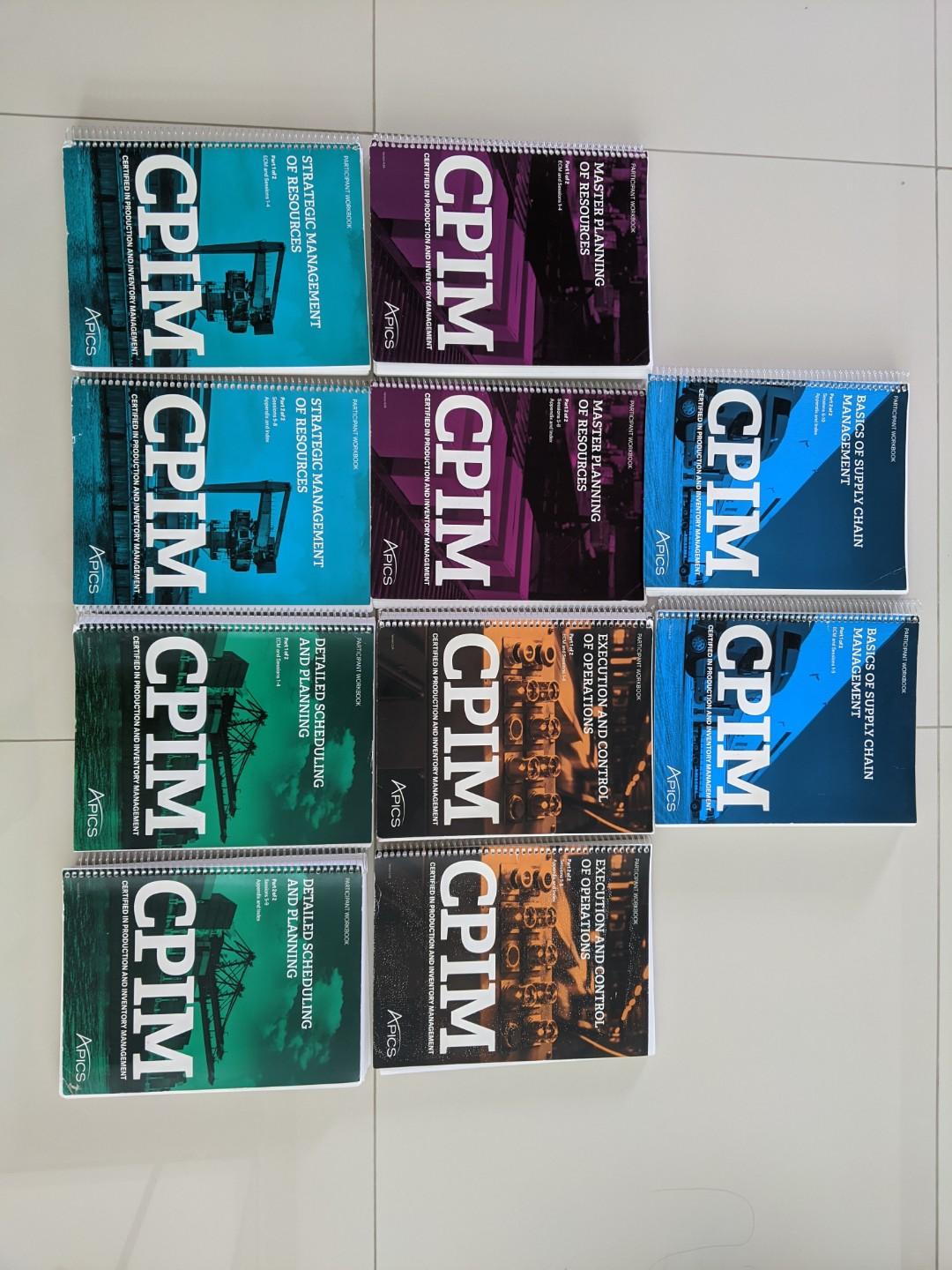 CPIM APICS books, Everything Else on Carousell