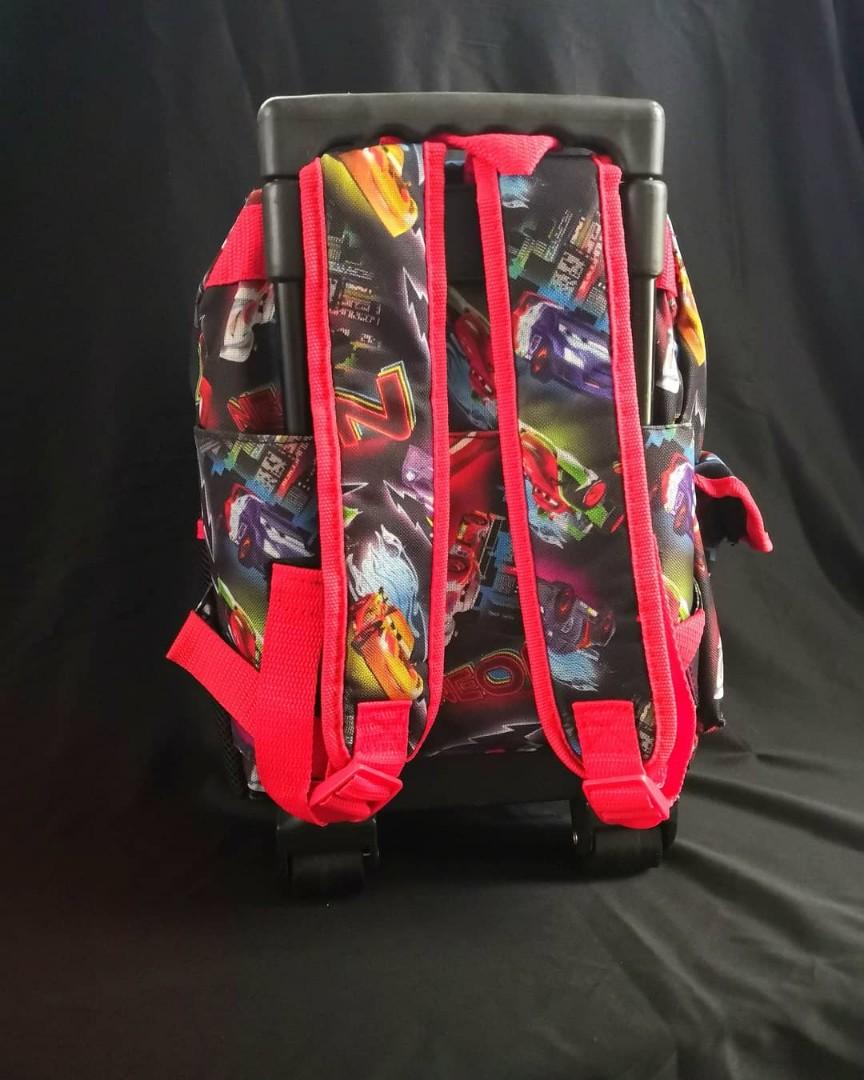 Disney The Cars Trolley School Bag, Hobbies & Toys, Stationery & Craft ...